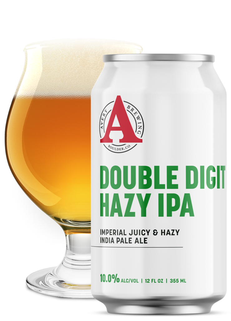 Double Digit Hazy IPA Avery Brewing Co 